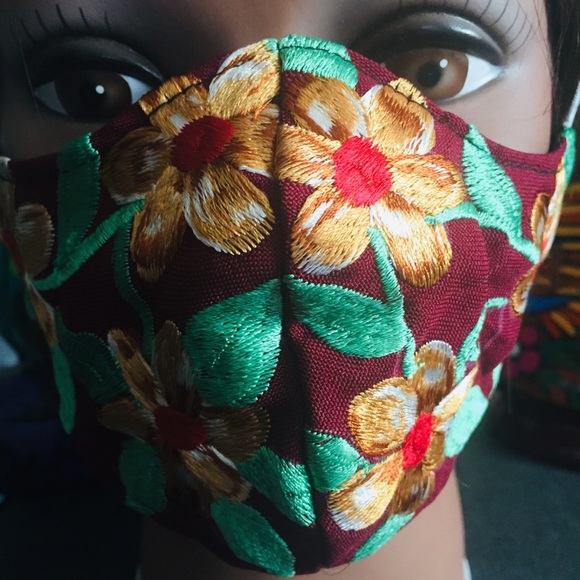 MEXICANA | Accessories | Authentic Mexican Embroidered Handmade ...